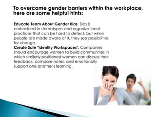 Gender Barriers In Communication