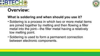 LESSON 6 How to Solder Electronic Components (Electronics Primer).pptx