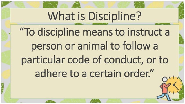 Lesson 6 i am a filipino with self discipline | PPT