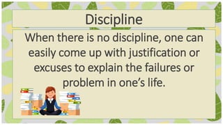 Lesson 6 i am a filipino with self discipline | PPTX