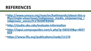 LESSON 6 MEDIA AND INFO RESOURCES MIL SHS 12 | PPTX