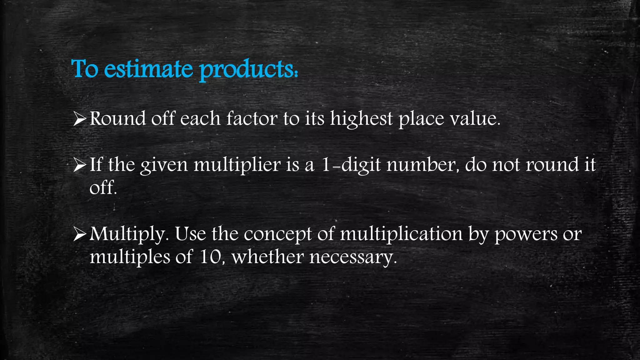 Lesson 6 multiplication | PPT