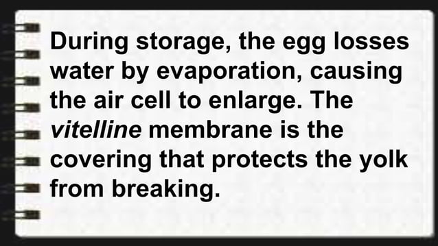 Lesson 6 Physical Structure and Composition of Egg | PPTX