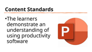 Grade 7 ICT: Presentation Software- MATATAG Curriculum.pptx