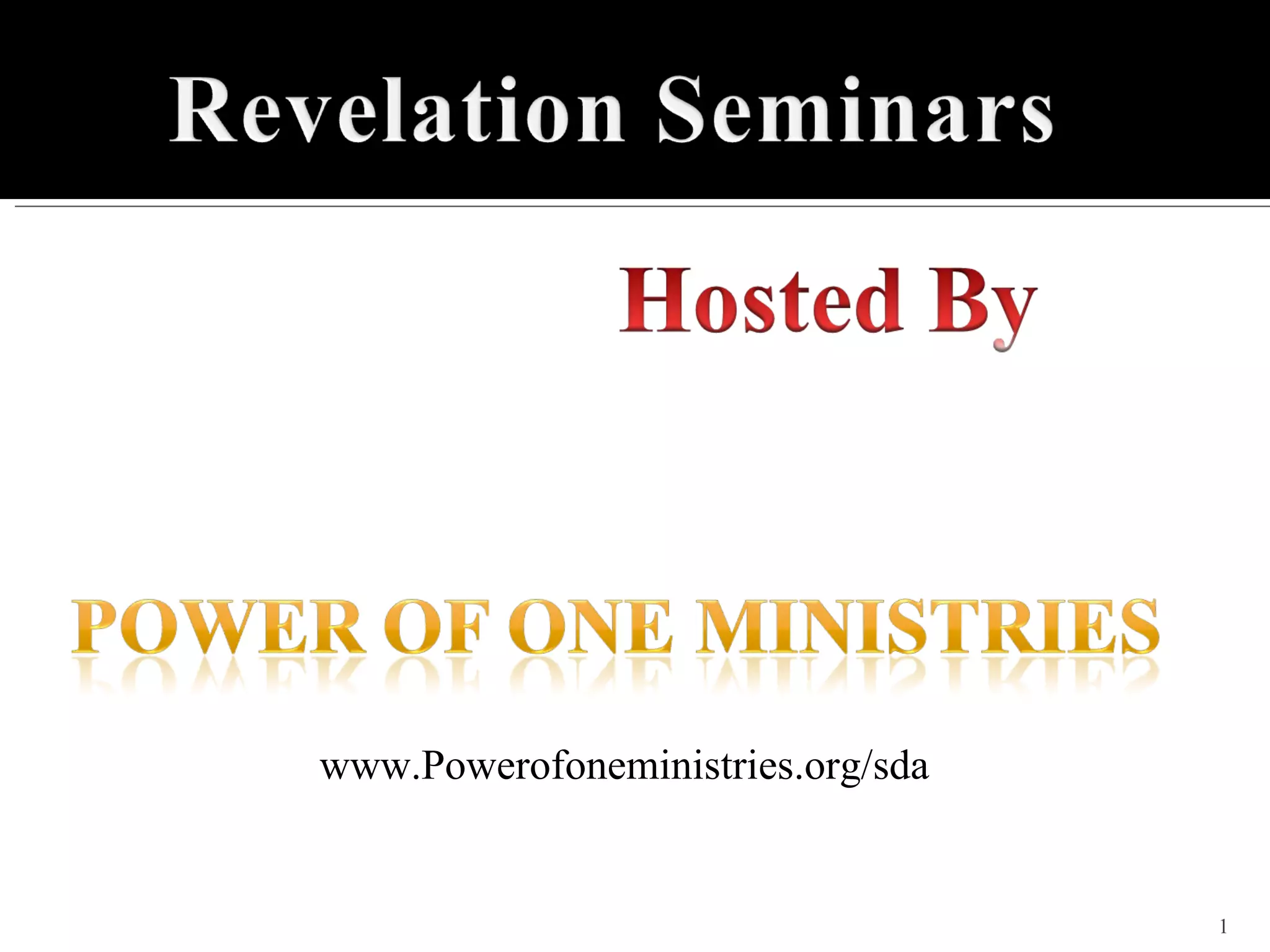Lesson 6 Revelation Seminars Revelations Glorious Rapture | PPT