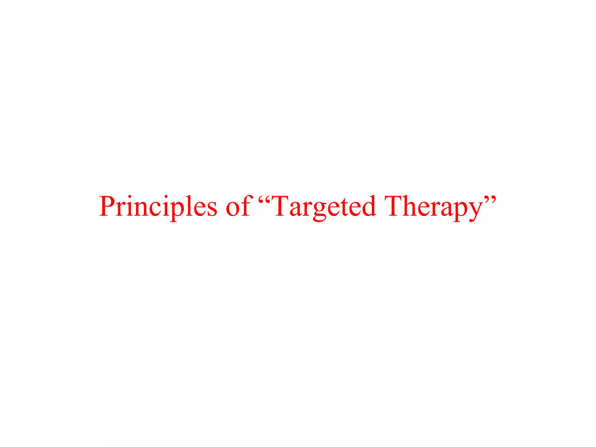 targeted therapy | PPT