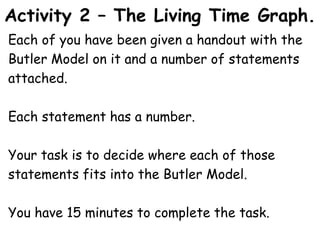 Lesson6 thebutlertouristresortcyclelifemodel | PPTX
