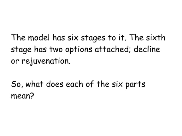 Lesson6 thebutlertouristresortcyclelifemodel | PPTX