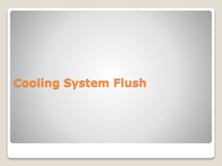 Lesson 6 the cooling system | PPTX