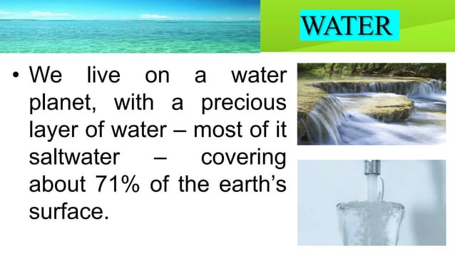 LESSON #6 WATER RESOURCES: SEA, ICE, LAKES, OCEANS.pptx | Geography ...