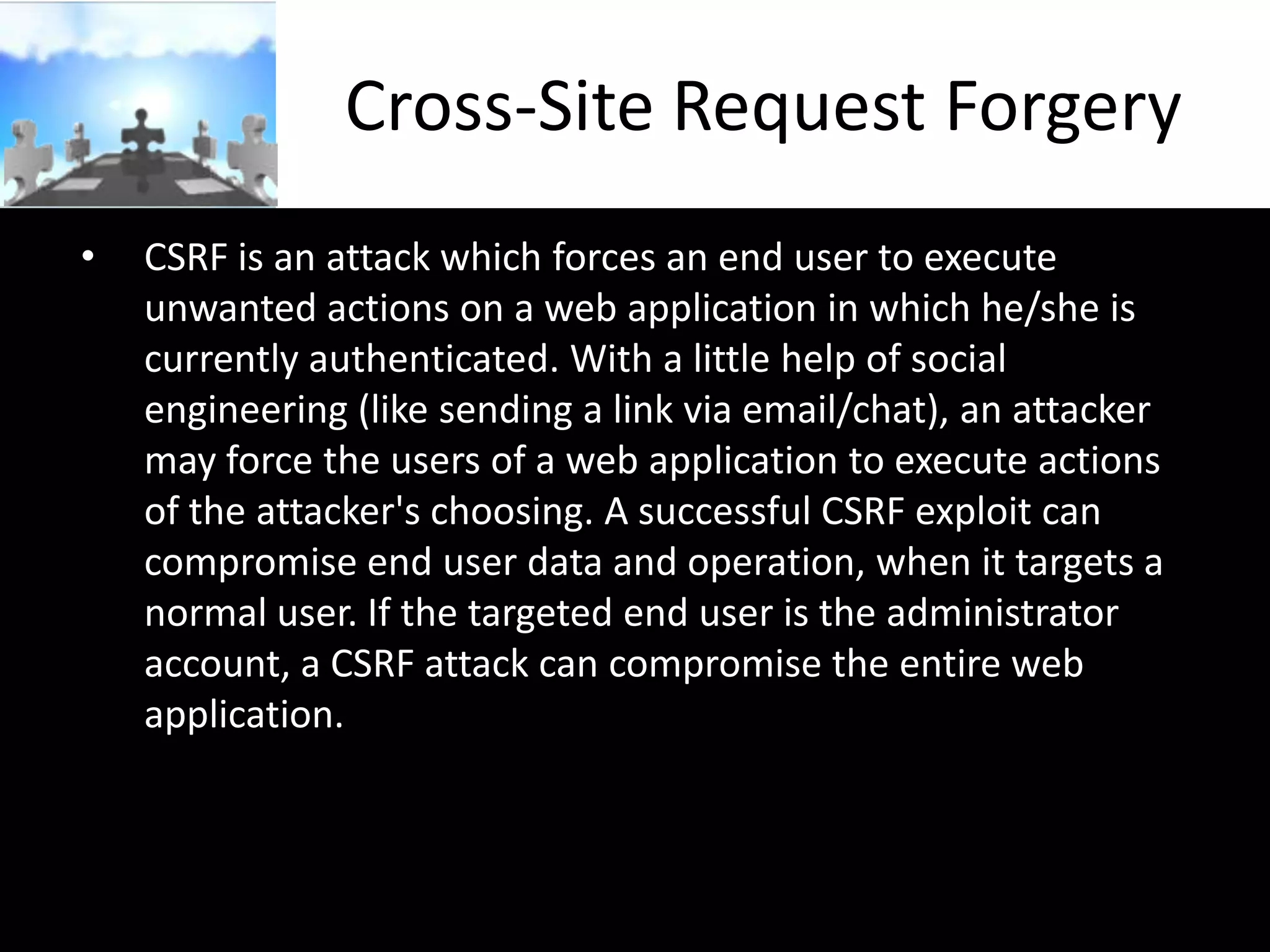 Lesson 6 web based attacks | PPTX