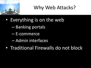 Lesson 6 web based attacks | PPTX