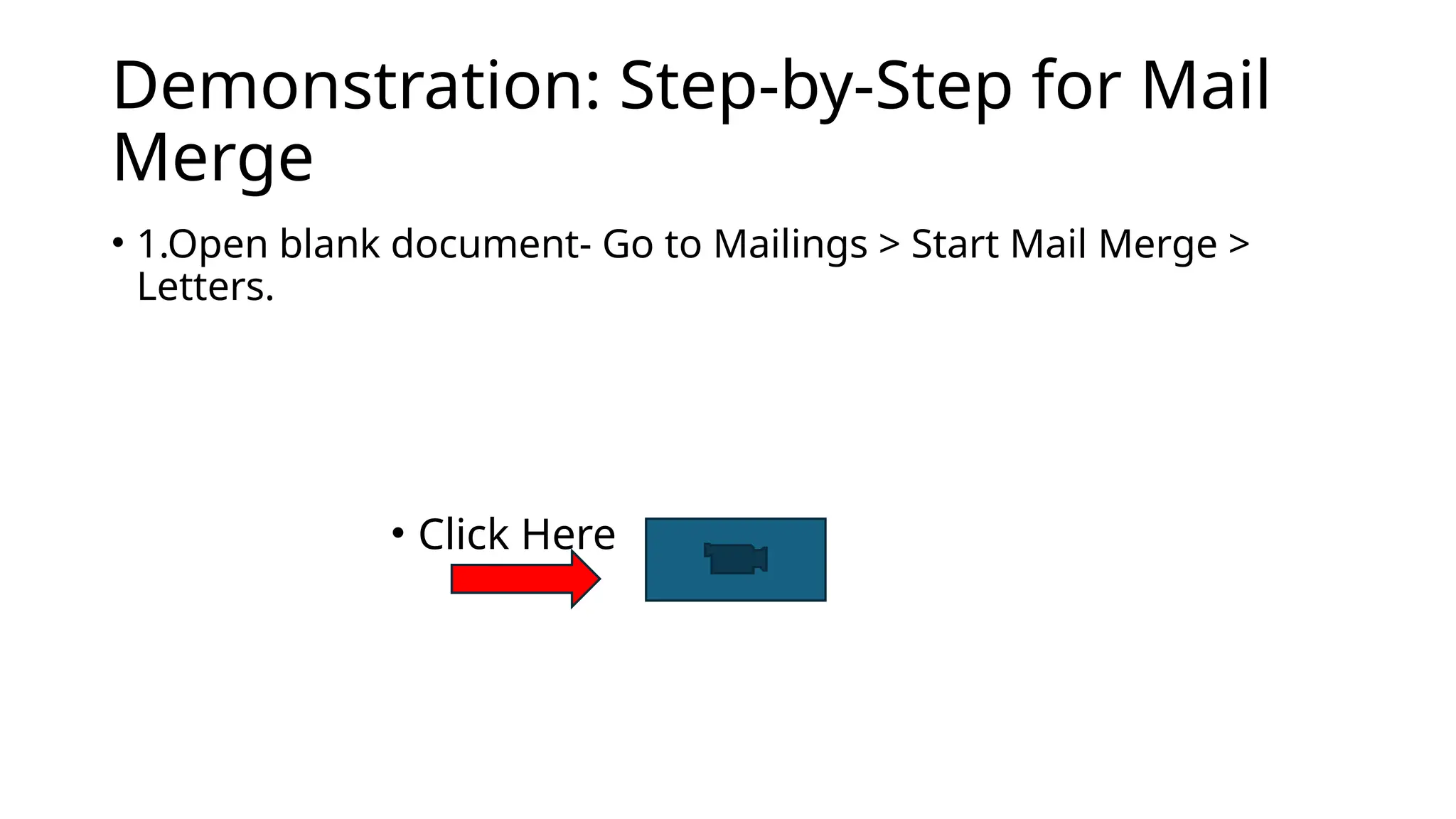 Grade 7 ICT: Word Processing Software (Mail Merge & Reference).pptx ...