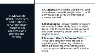 Grade 7 ICT: Word Processing Software (Mail Merge & Reference).pptx ...