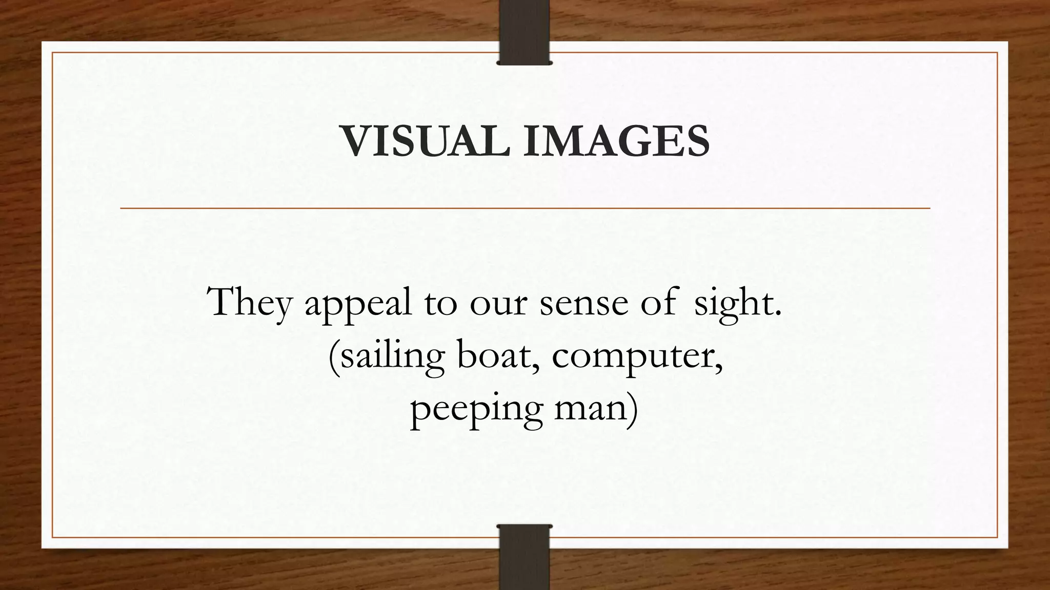 Imagery in Poetry | PPTX