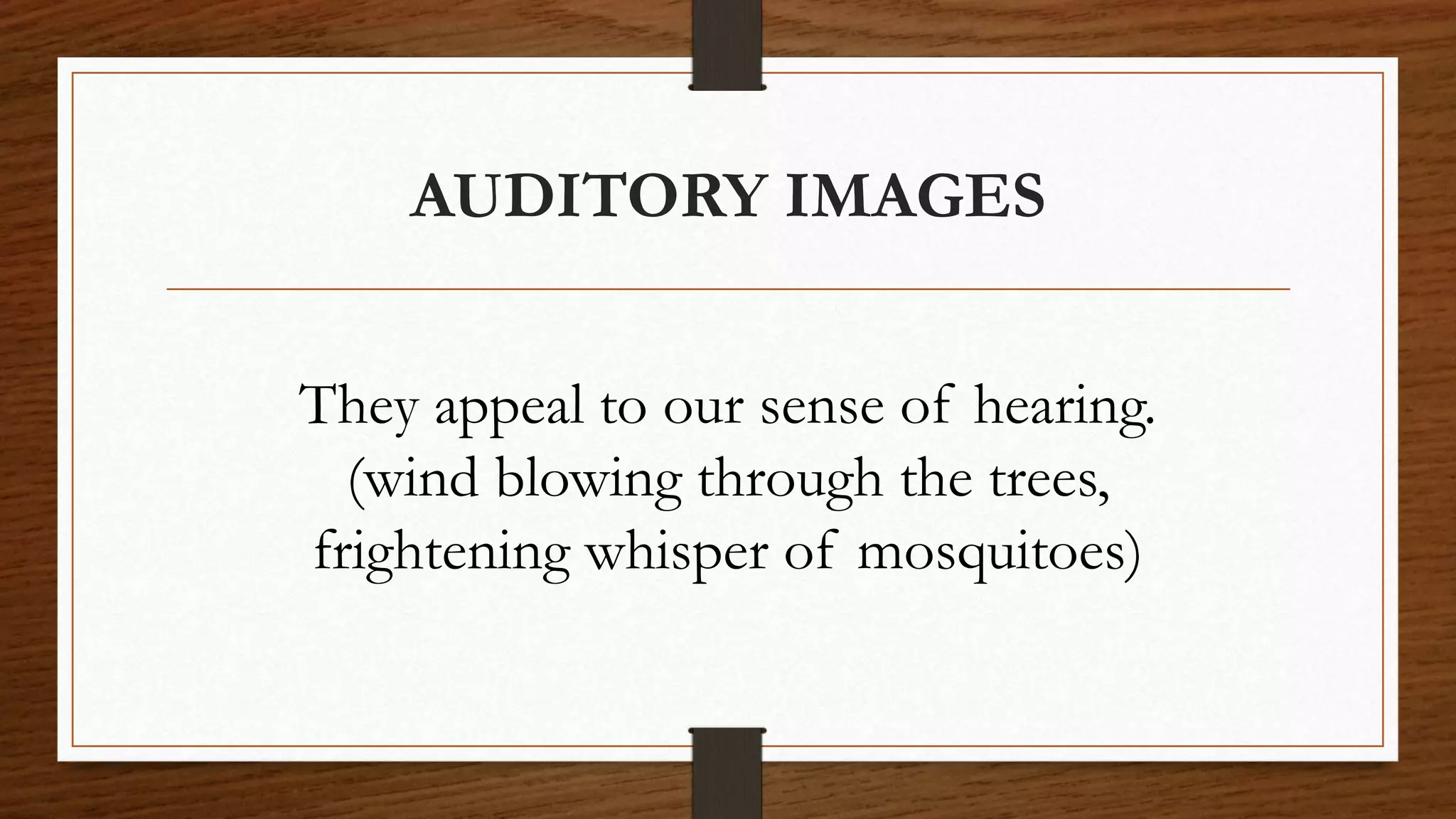 Imagery in Poetry | PPTX