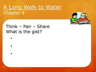 A Long Walk to Water - Lssn 7 | PPT