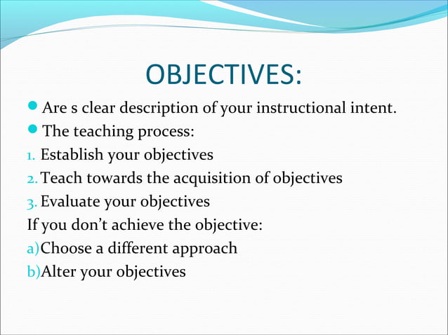 Lesson 7 Pre instructional Skills | PPT