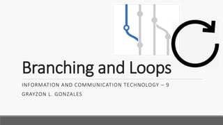 Small Basic - Branching and Loop | PPTX