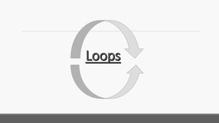 Small Basic - Branching and Loop | PPTX