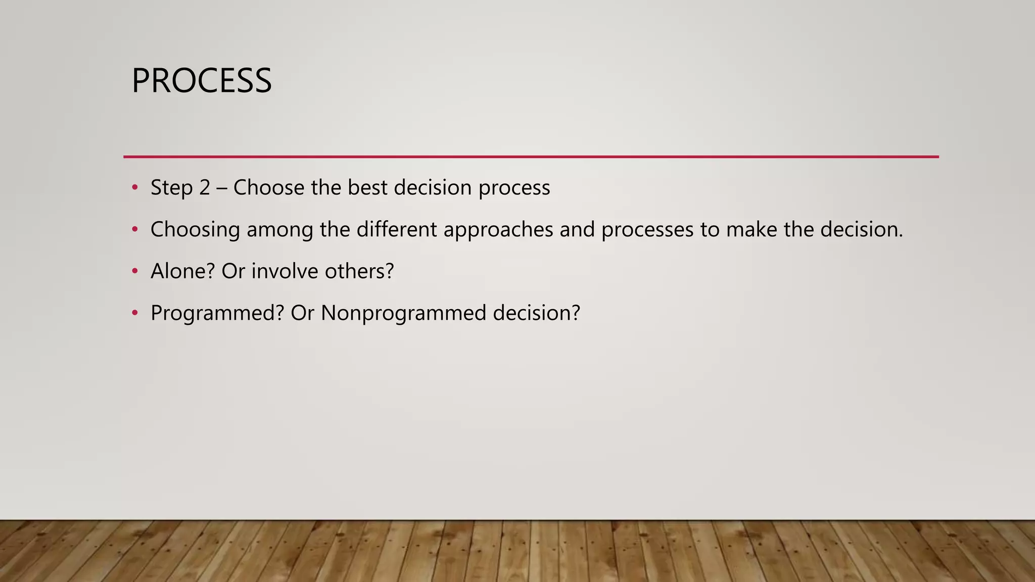 Decision Making and Creativity | PPTX