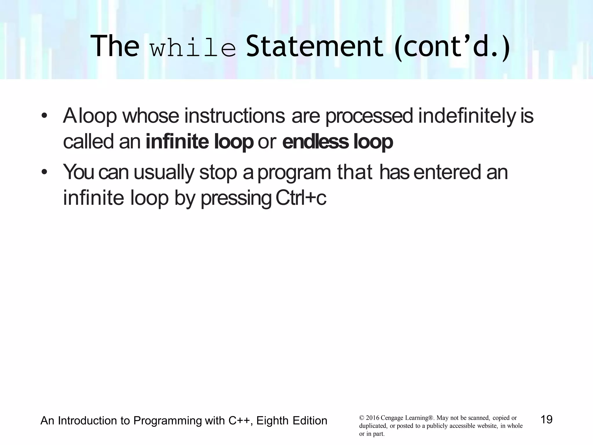 Lesson 7.1 repitition structure | PPT