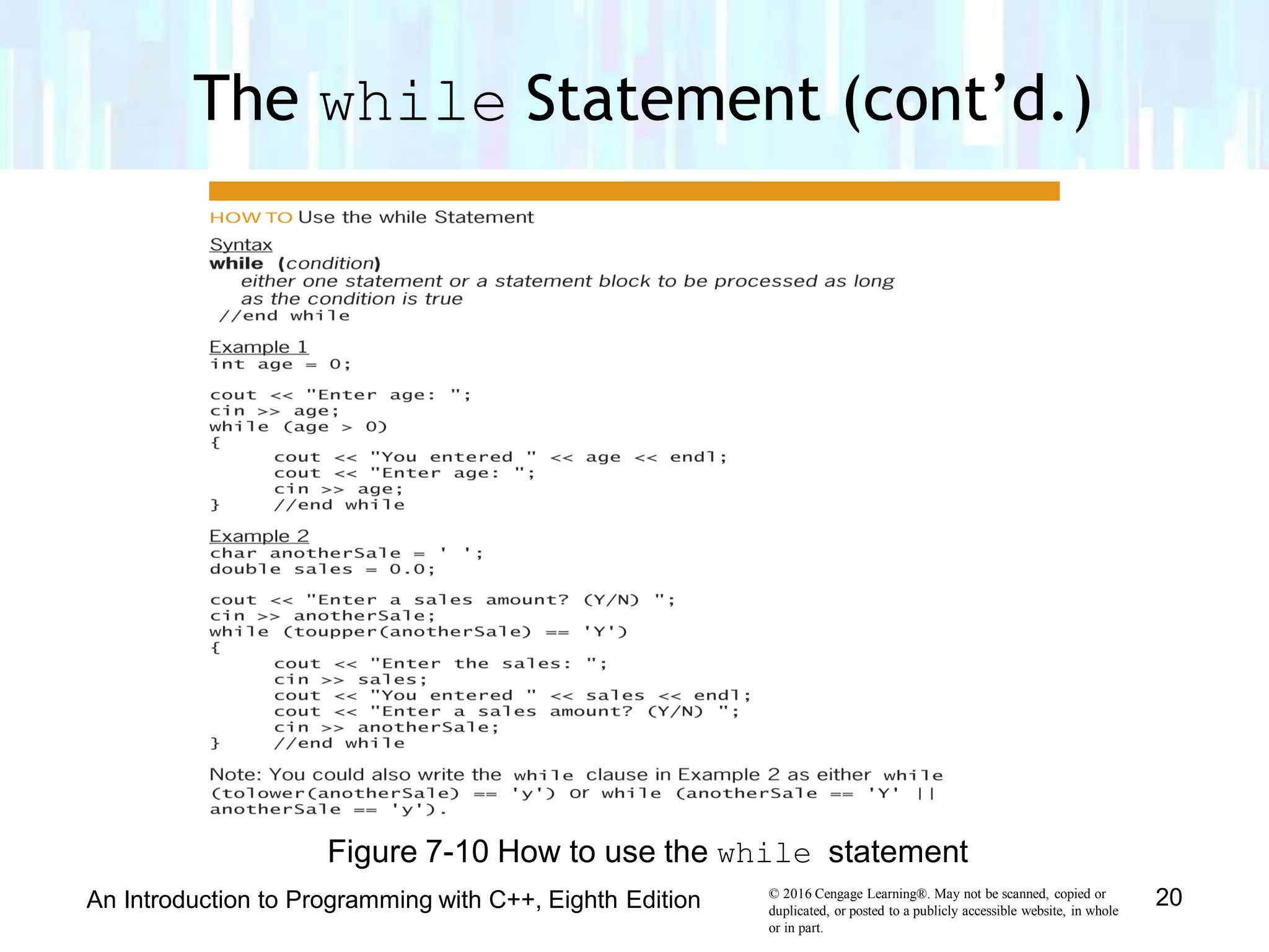 Lesson 7.1 repitition structure | PPT