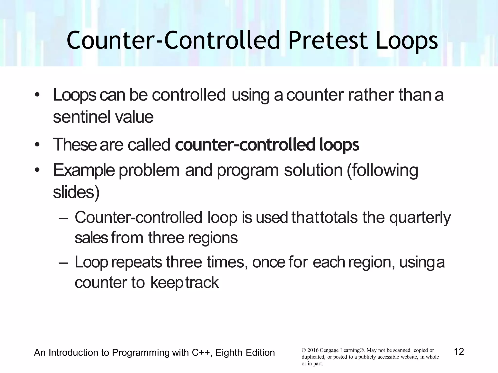 Lesson 7.2 using counters and accumulators | PDF