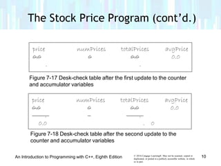 Lesson 7.2 using counters and accumulators | PPT