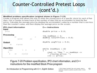 Lesson 7.2 using counters and accumulators | PPT