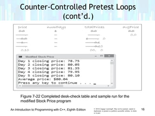 Lesson 7.2 using counters and accumulators | PPT