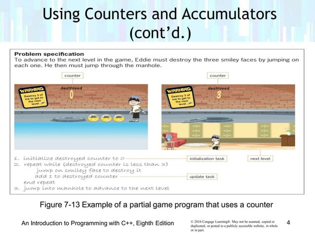Lesson 7.2 using counters and accumulators | PPT
