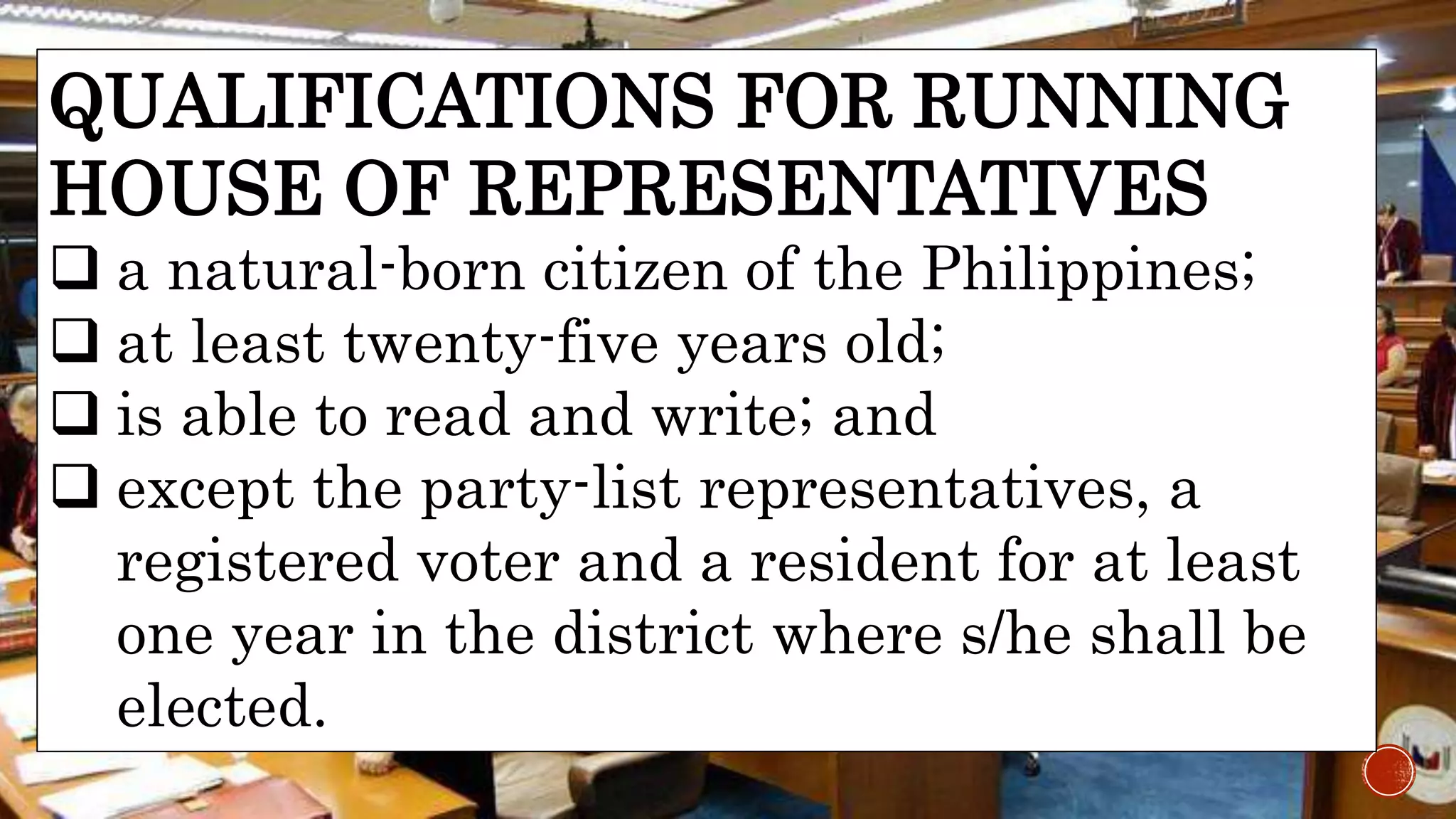 THE ROLES AND POWER OF LEGISLATIVE BRANCH | PPTX