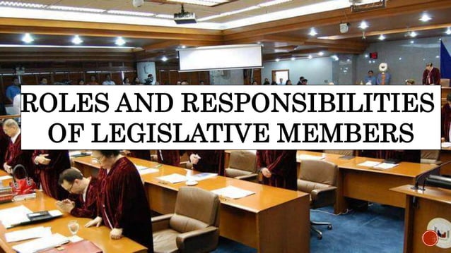 THE ROLES AND POWER OF LEGISLATIVE BRANCH | PPTX