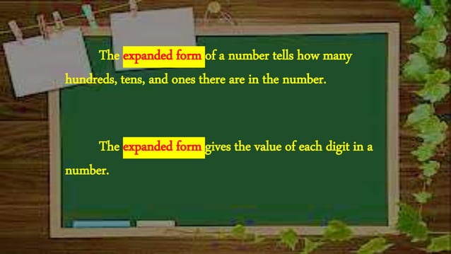 Expanded Form | PPT
