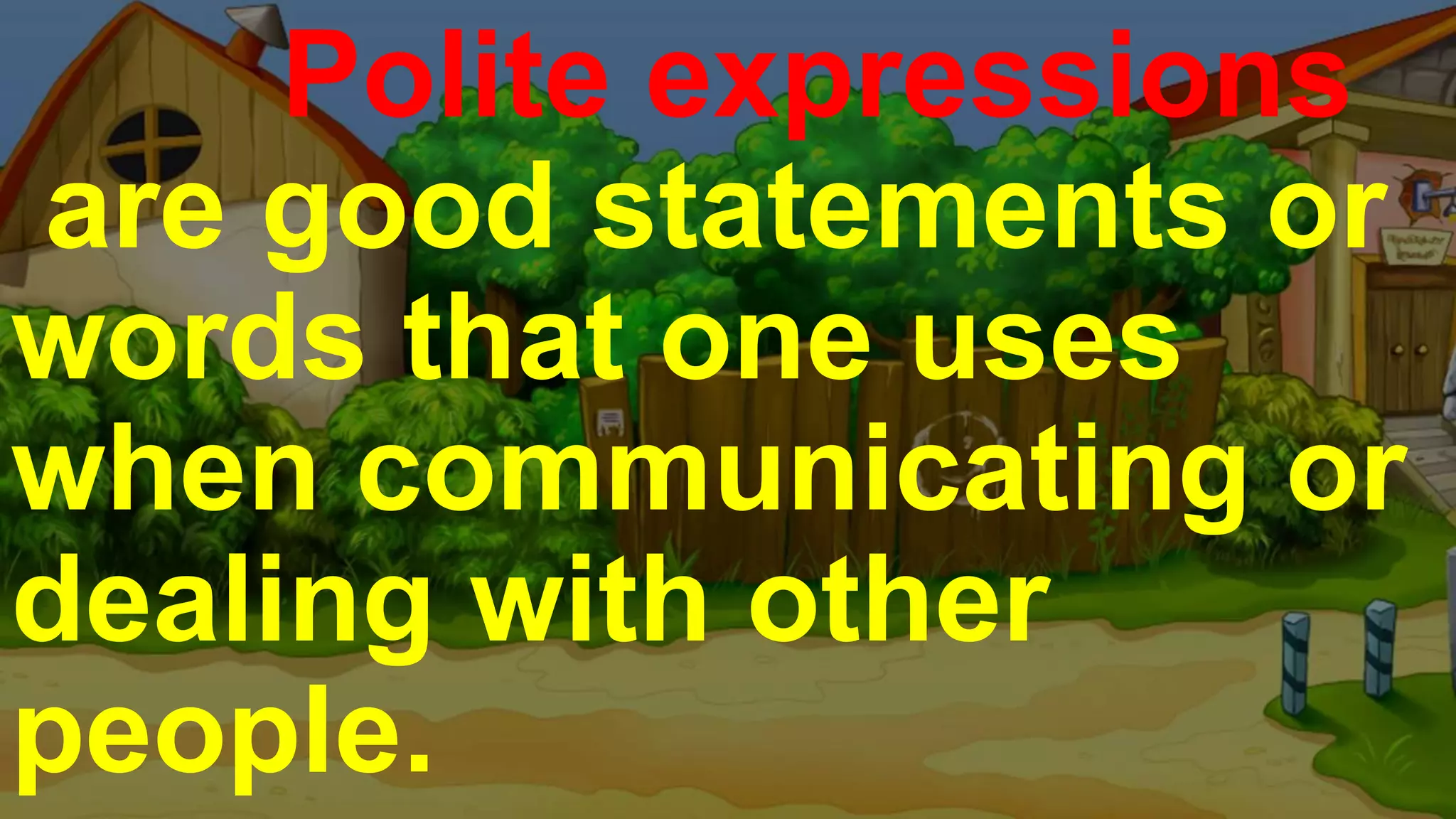 Courtesy and Polite Expressions | PPTX