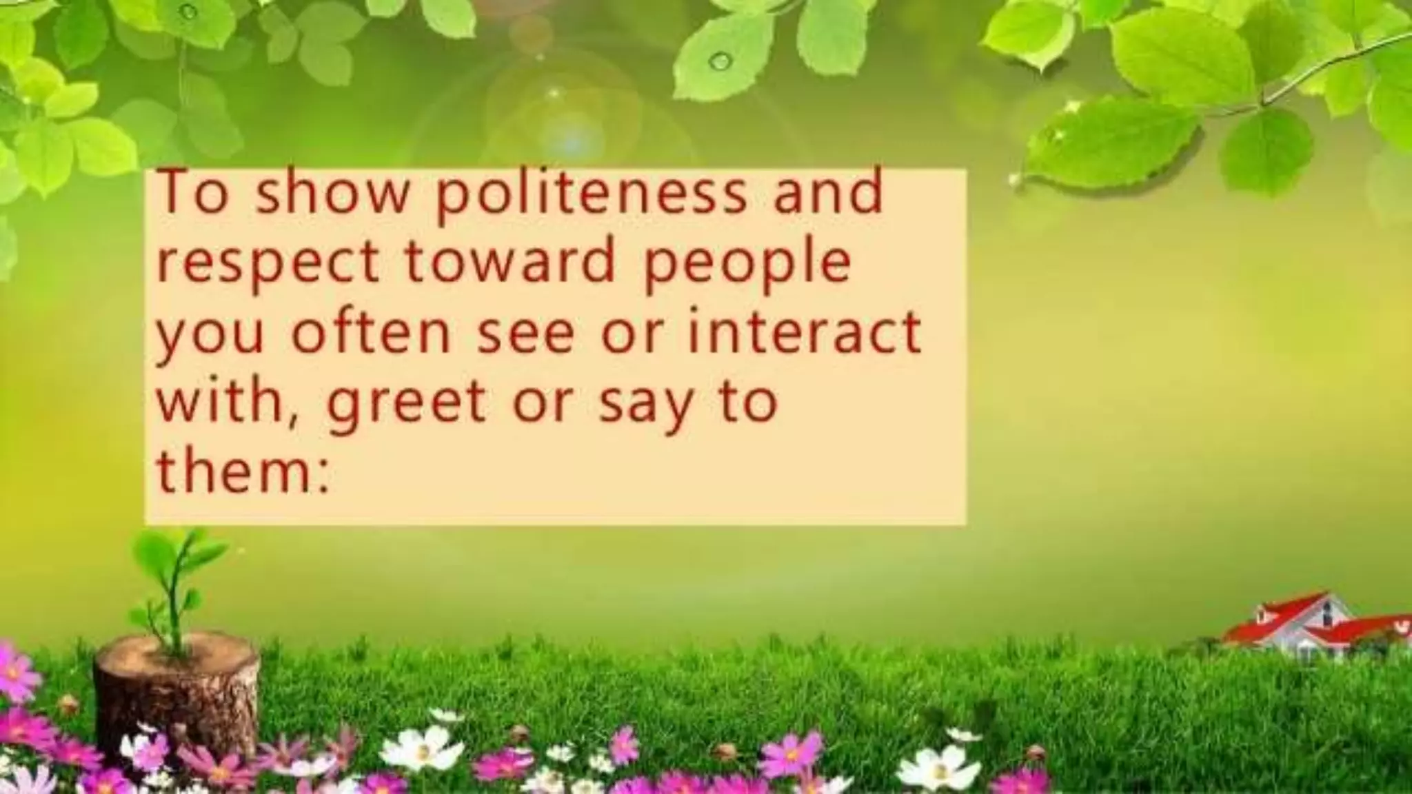 Courtesy and Polite Expressions | PPTX