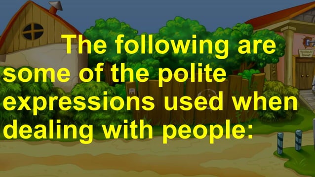Courtesy and Polite Expressions | PPTX