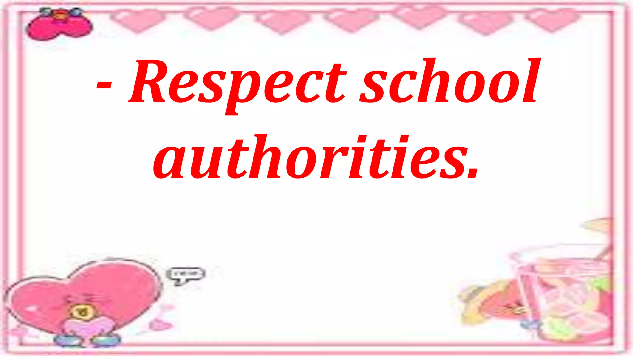 Being a Good Pupil | PPT