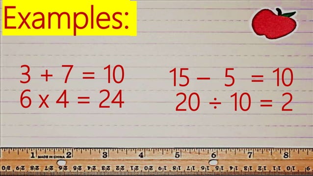 NUMBER SENTENCES AND PATTERNS | PPTX