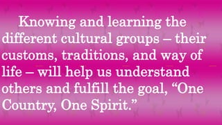 Respecting Different Cultures | PPTX