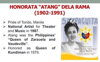 LESSON 7.1 National Artists for Performing Arts (Theater).pptx