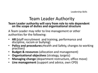 Leadership & their importance in an organization | PPTX