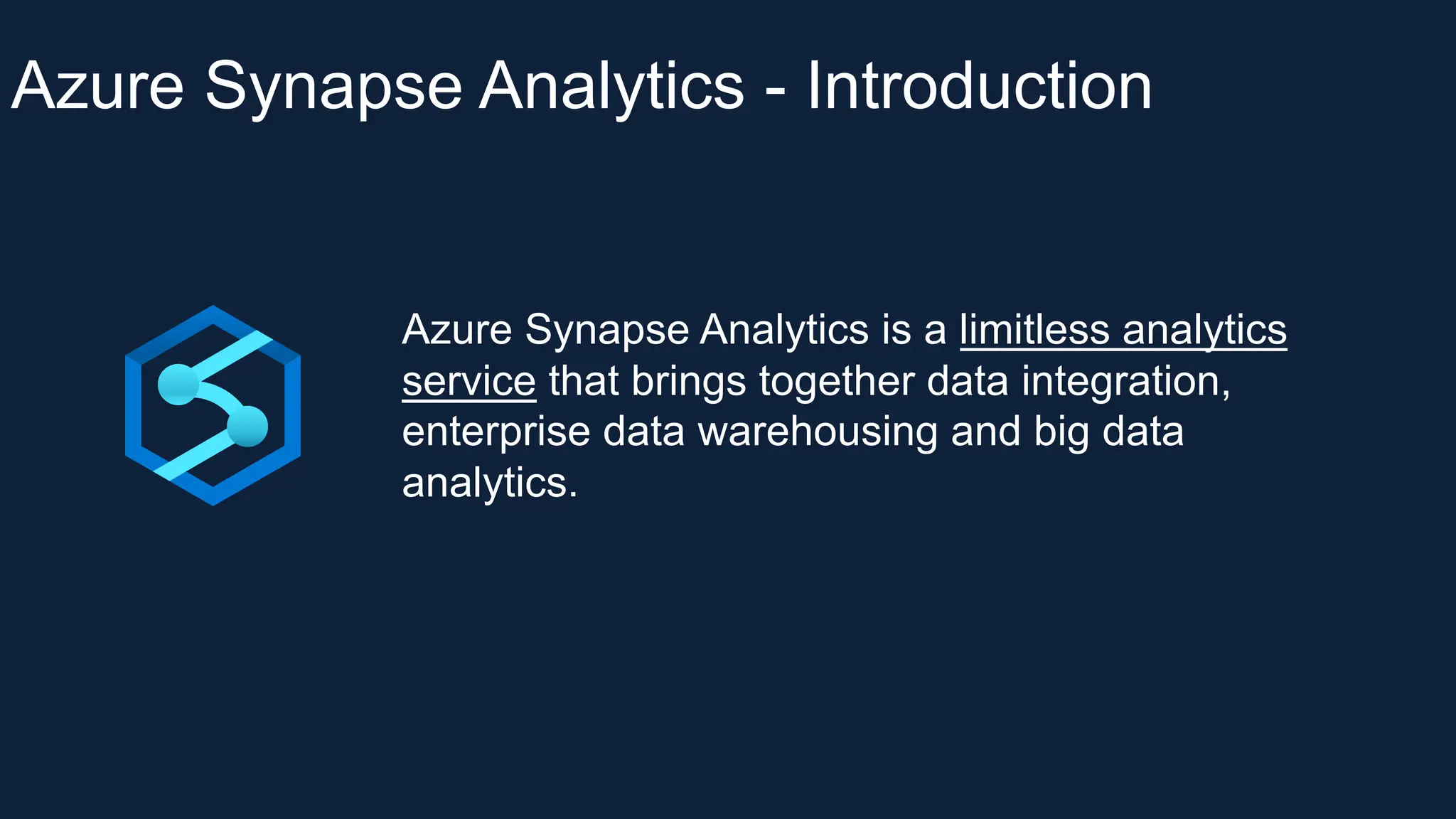 introduction to azure synapse analytics. | PDF