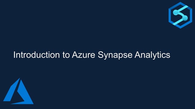 introduction to azure synapse analytics. | PDF