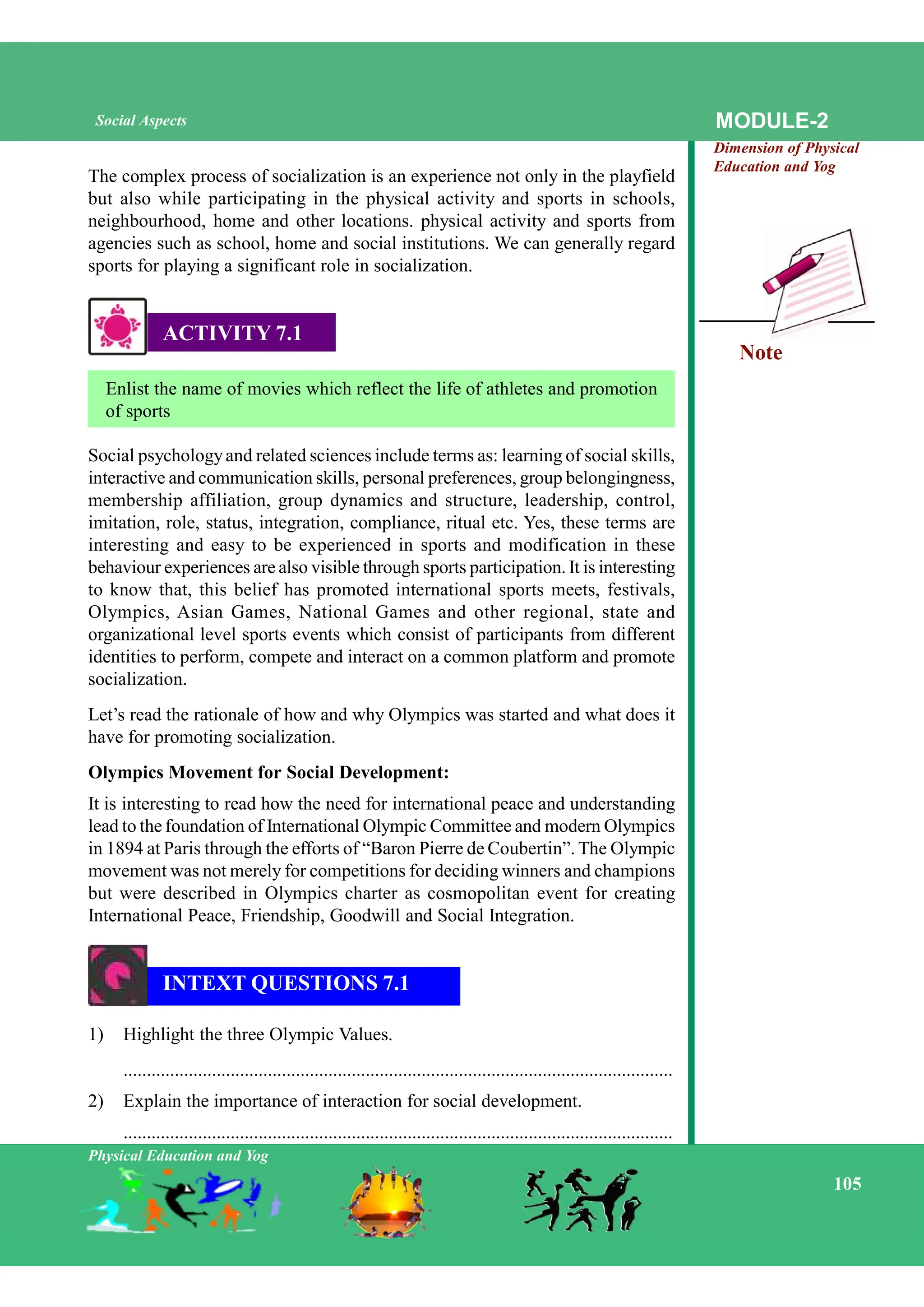 Lesson7.pdf yoga social aspects and instructions | PDF