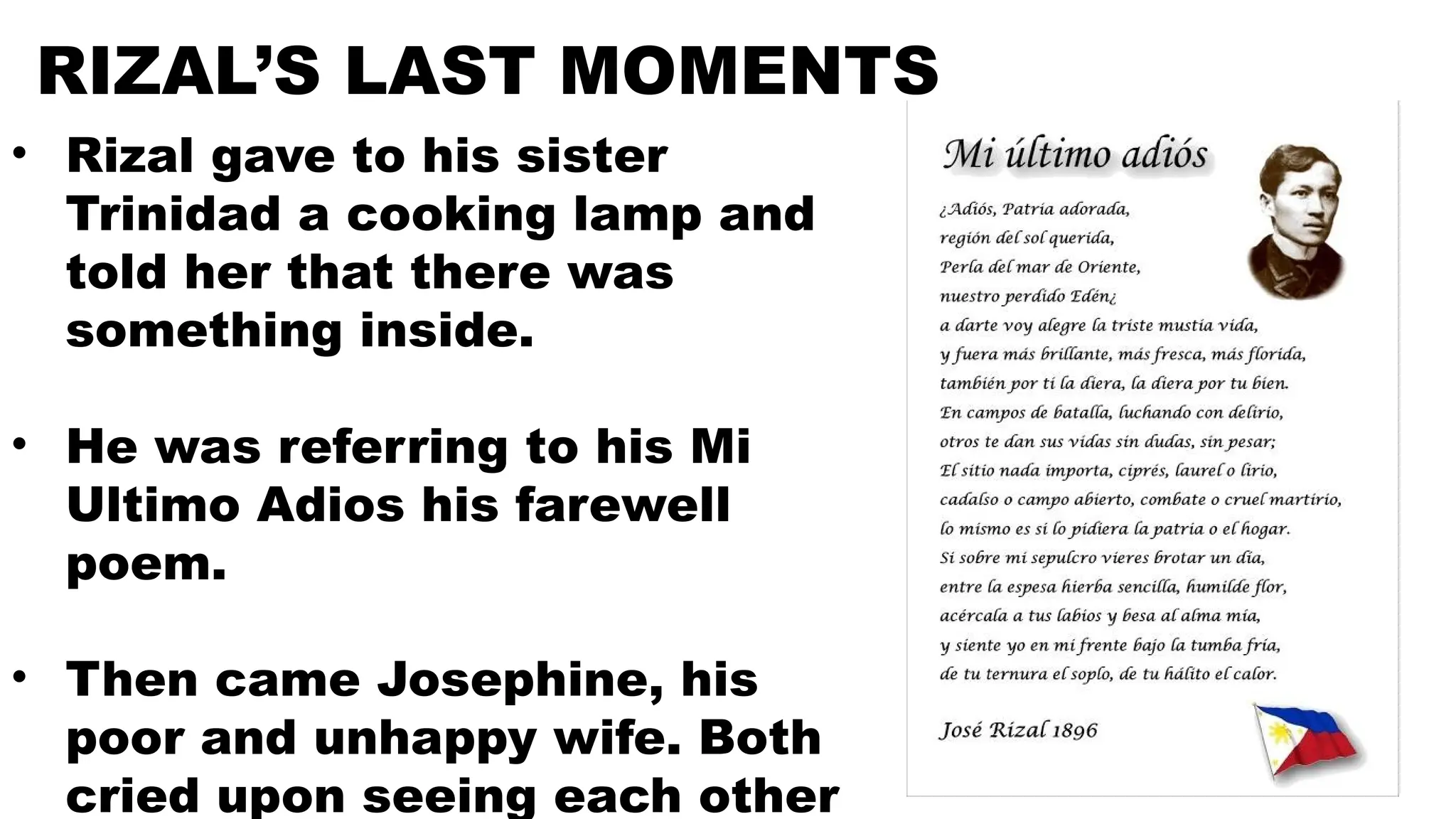 RIZAL'S LIFE: EXILE, TRIAL, AND DEATH PART 2 | PPTX