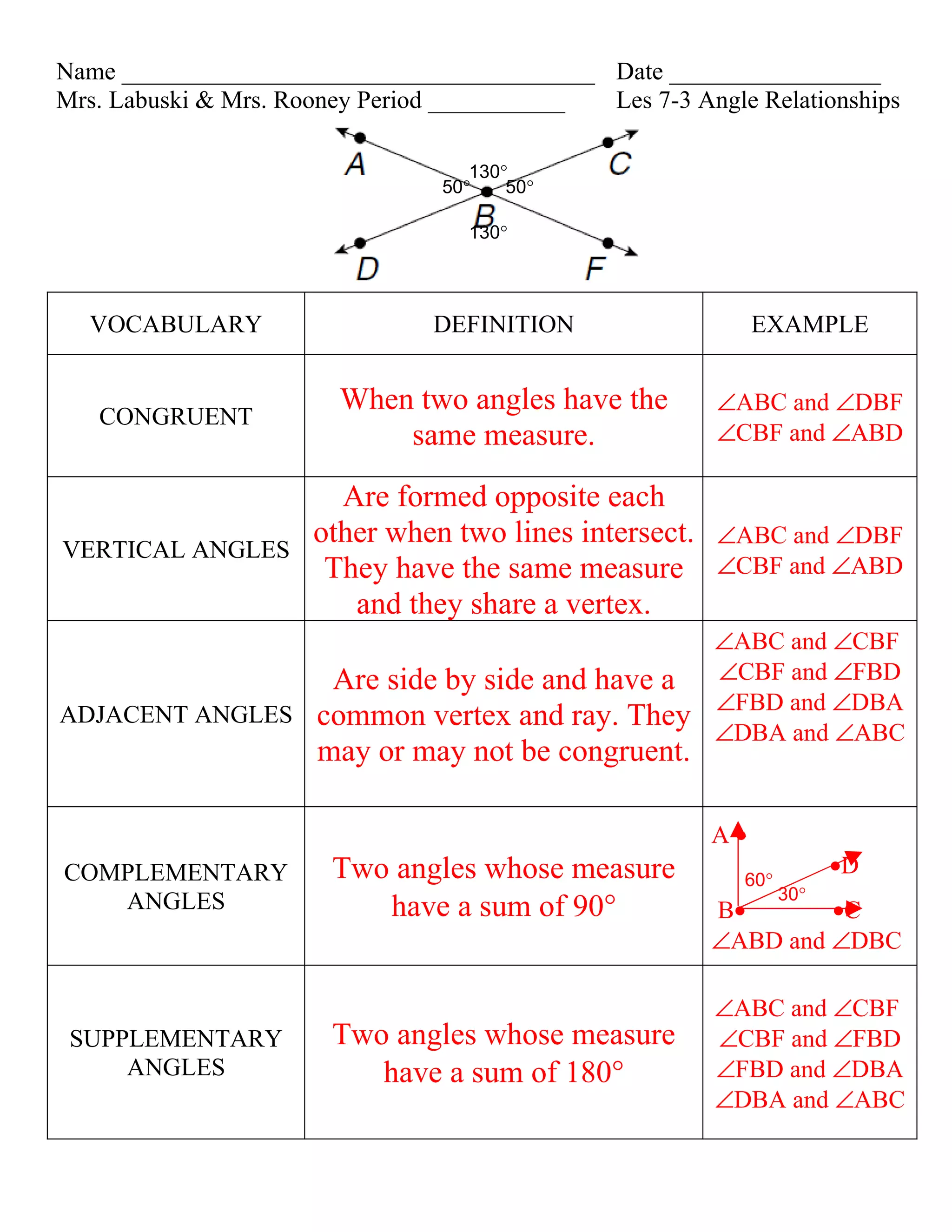 Lesson 7 3 angle relationships | DOC