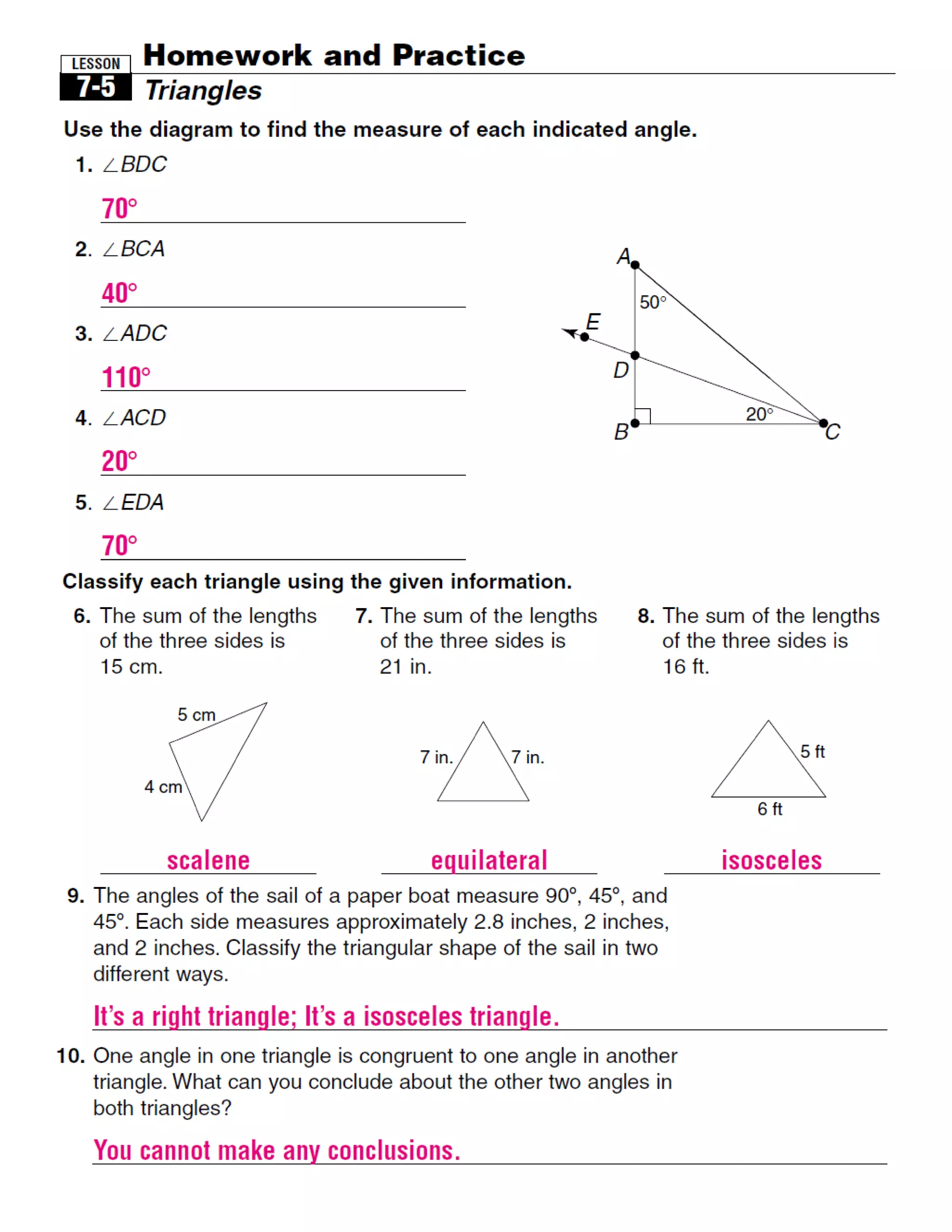 Lesson 7 5 triangles | DOC