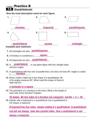 Lesson 7 6 quadrilaterals | DOCX